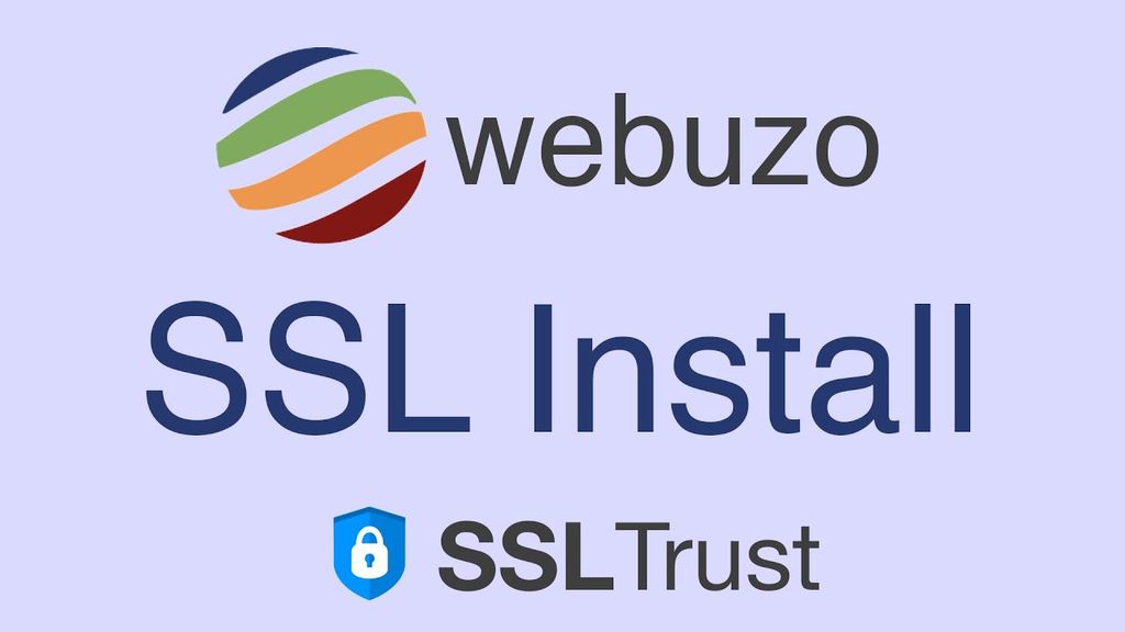 Webuzo SSL/TLS Installation Guide